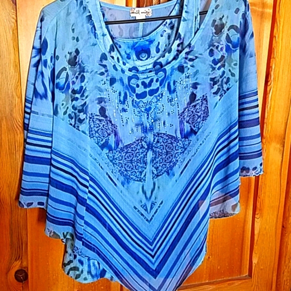 World unity | Tops | Ending World Unity 2 Pc Tank Poncho Top Crystals ...